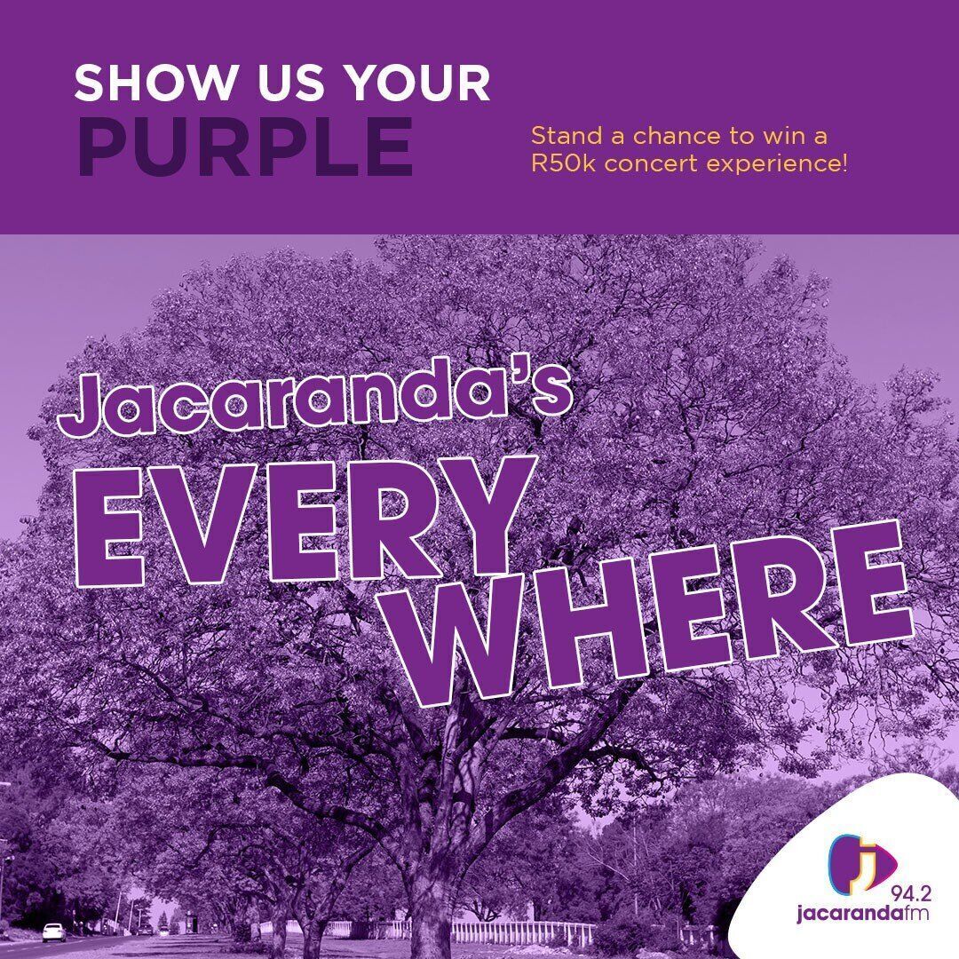 Jacaranda FM Celebrates Purple With R50K Concert Experience Prize ...
