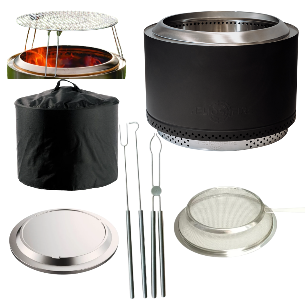 The Ultimate Christmas Gift - Helios Smokeless Fire Pit Kits Bring the ...