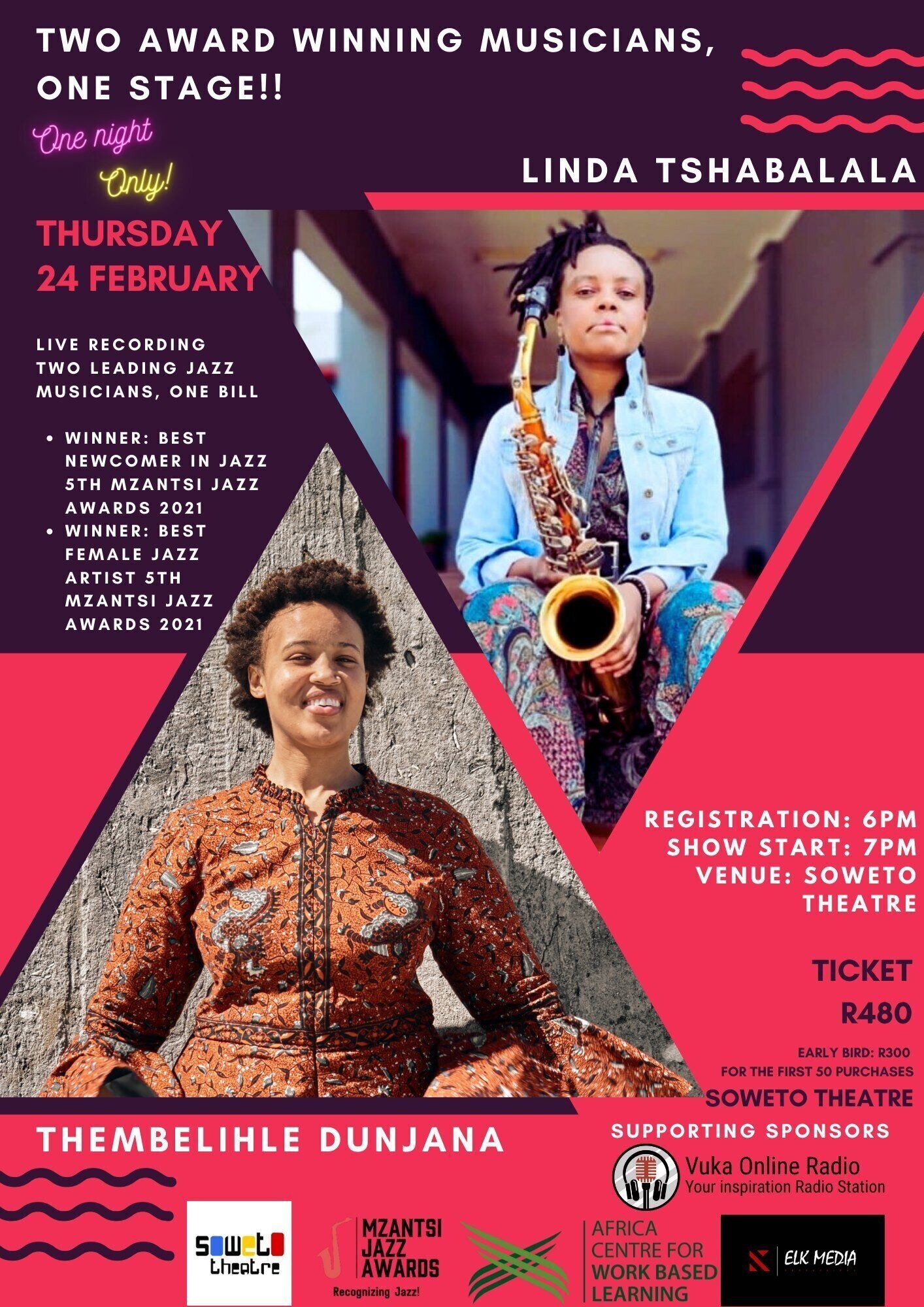 One Night Only!!! Performance & Recording Of Live DVD. Linda Tshabalala ...