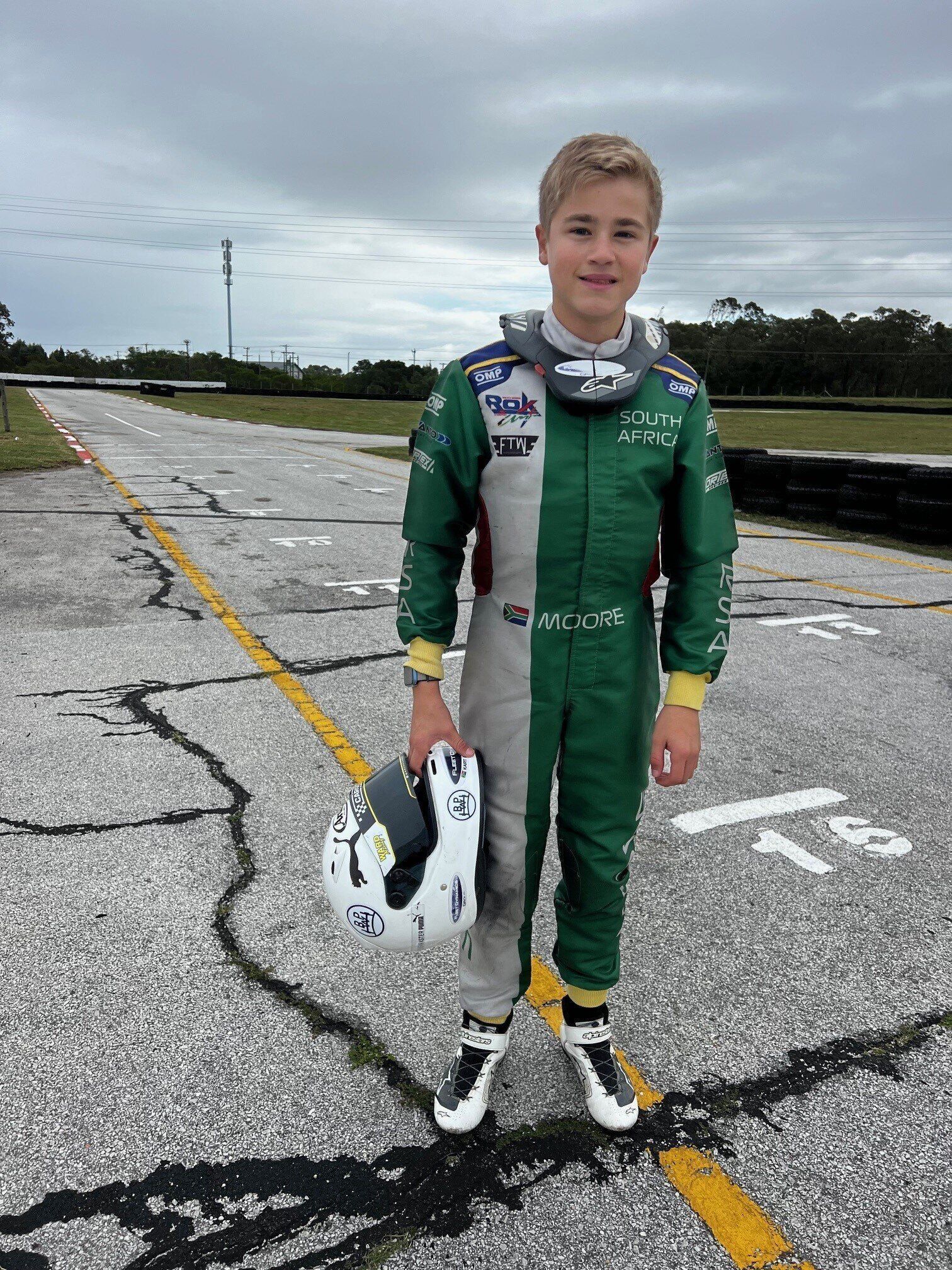 Young Joshua Moore revs up South Africa's racing circuit ...