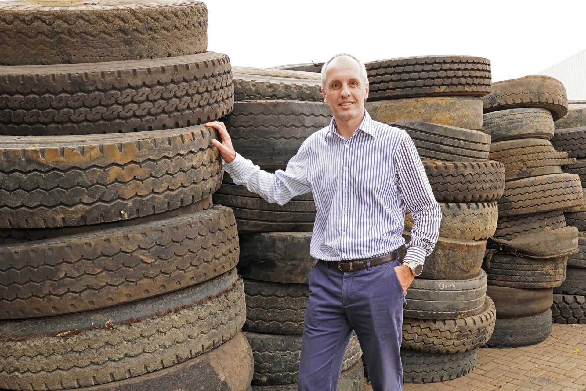 Mathe Group saves thousands of tons of CO² by recycling a million tyres ...