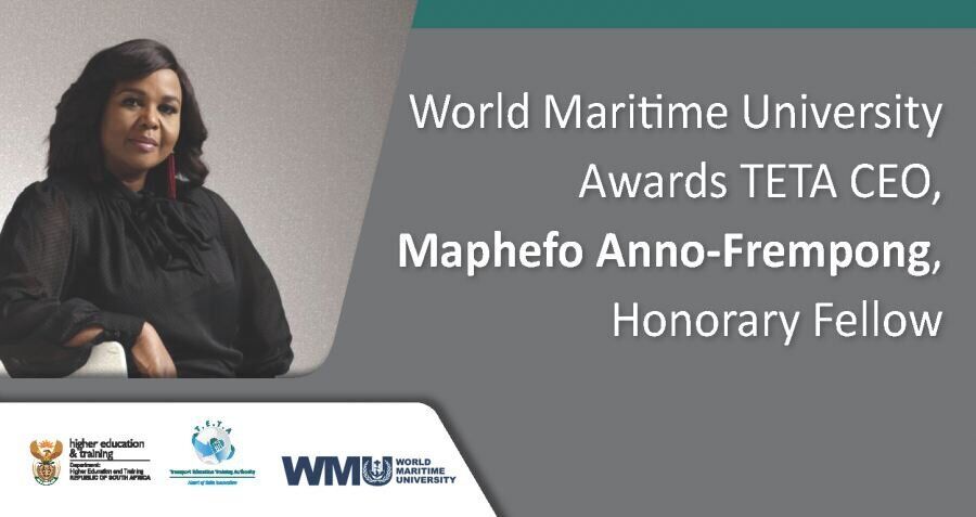 World Maritime University Awards TETA CEO, Maphefo Anno-Frempong ...