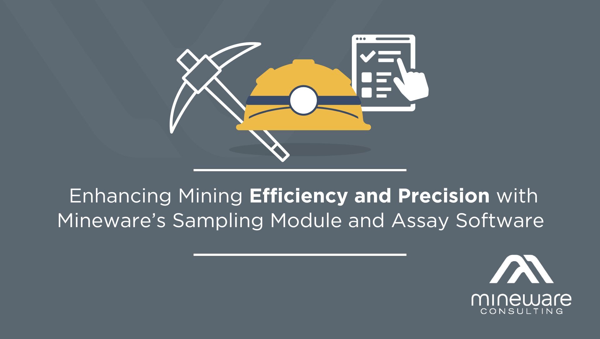 Enhancing Mining Efficiency and Precision with Mineware’s Sampling ...