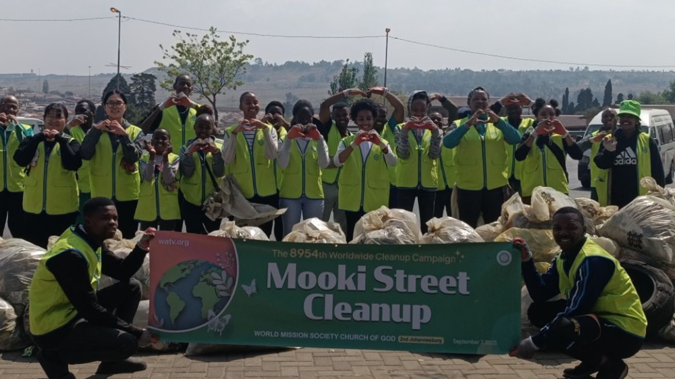 Church Of God Volunteers Lead 8954th Worldwide Clean Up To Support ...