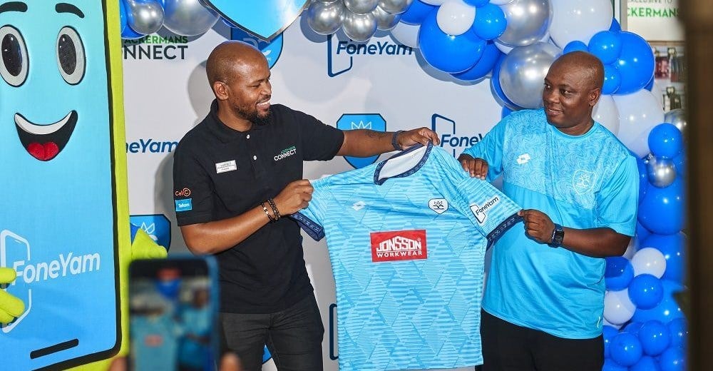 FoneYam Branding Debuts On Durban City FC Kits In Landmark Local ...