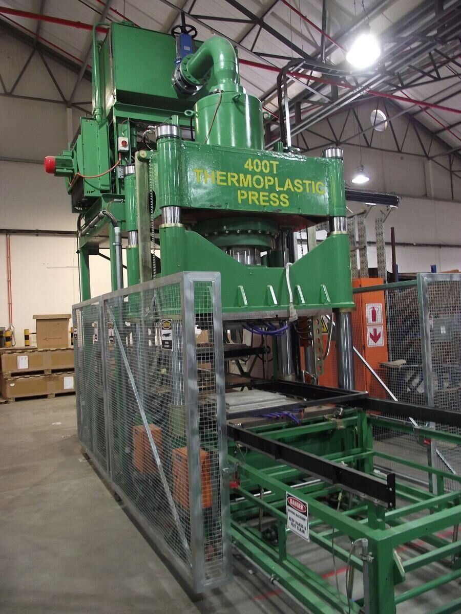 Hytec supplies turnkey 400-ton thermoplastic press for aerospace ...