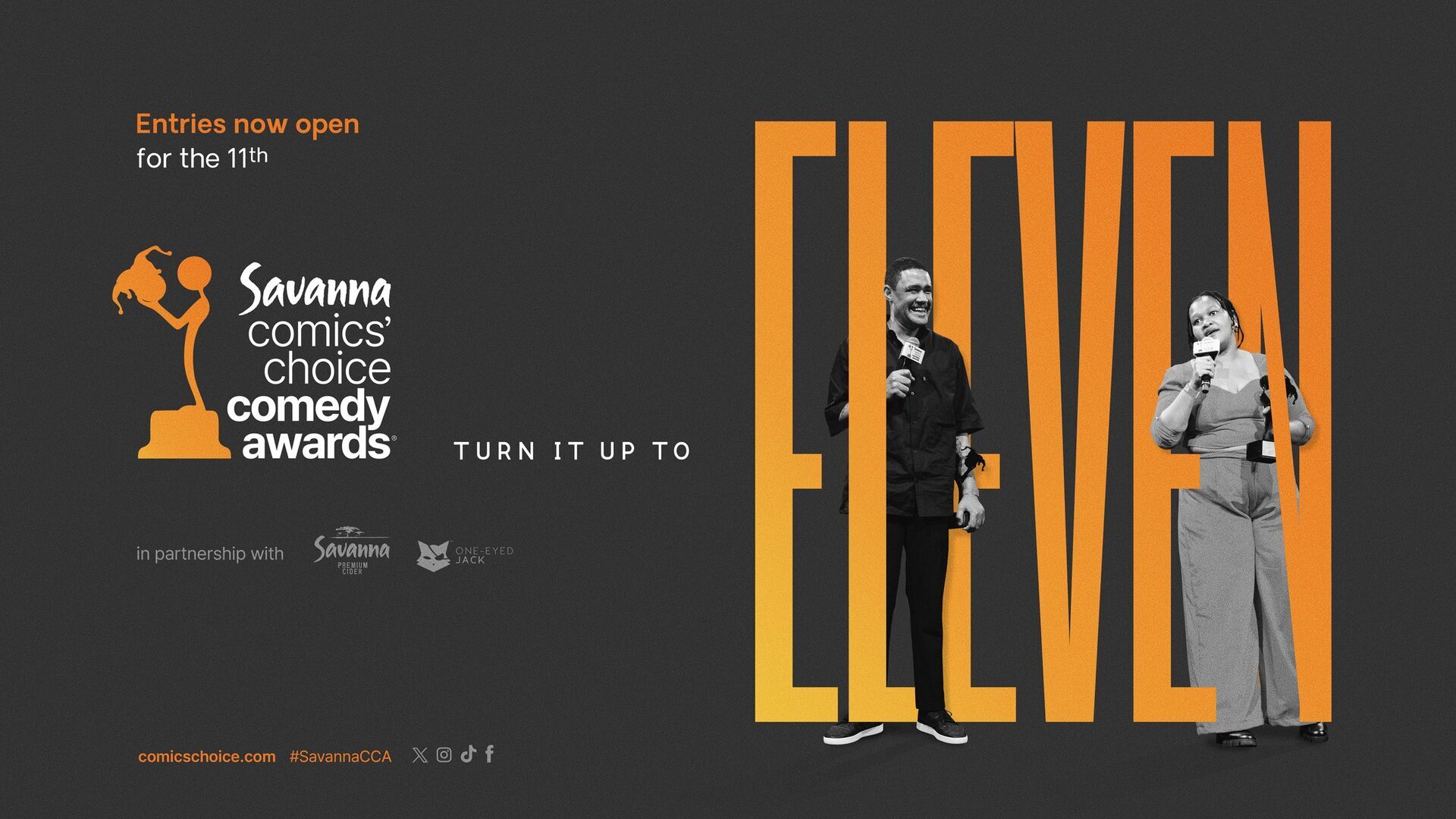 Entries Now Open For The 11th Savanna Comics' Choice Comedy Awards: A ...