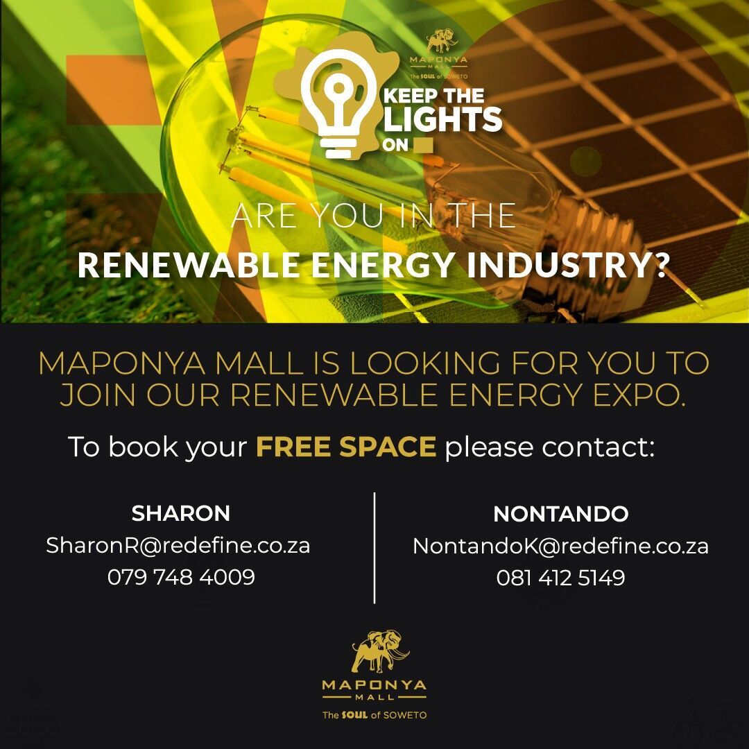 Keep The Lights On at Maponya Mall! - MyPressportal - Free Press ...