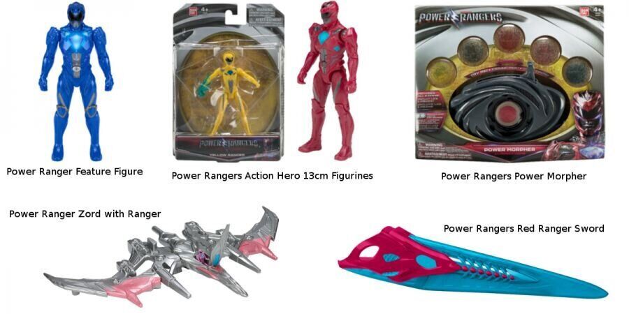 Power Rangers to hit movie theatres and toy shelves in March ...