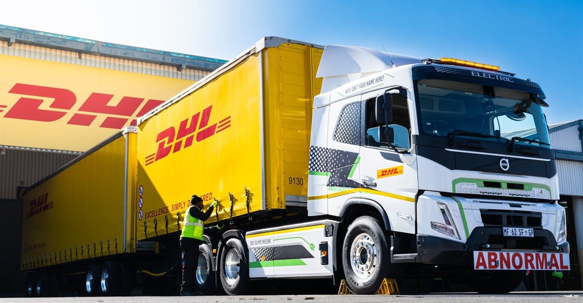 DHL Unilever And Volvo Unveil Superlink Electric Truck Pilot Showcasing ...
