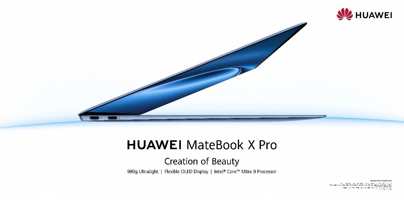 Experience the Future of Portability: HUAWEI MateBook X Pro Now ...